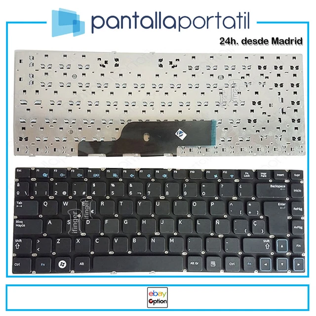 TECLADO ESPAÑOL DE portatil compatible para SAMSUNG NP-300E4A NP-300V4A PANTAL EUR 12,99 ...